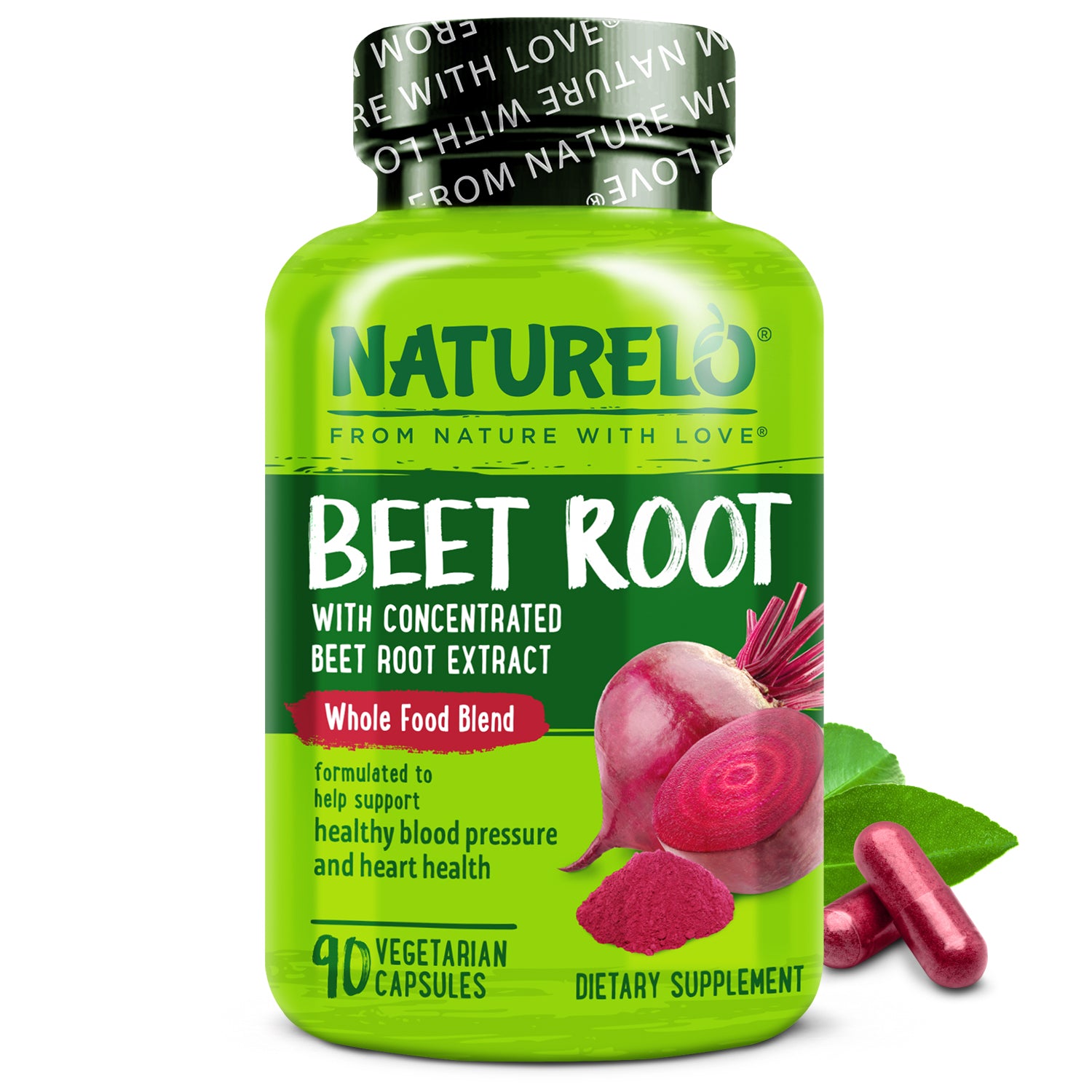 Beet Root Whole Food Blend – NATURELO Premium Supplements