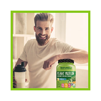 Organic Protein Plant-Based Powder | Vegan-Friendly | Naturelo Premium ...