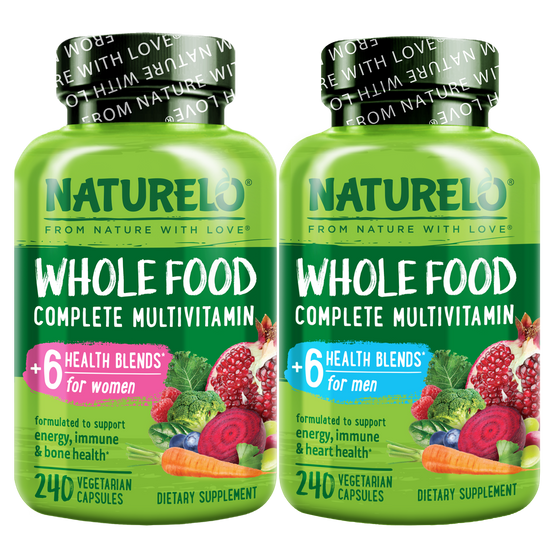 Adult Whole Food Multivitamin Bundles – NATURELO Premium Supplements