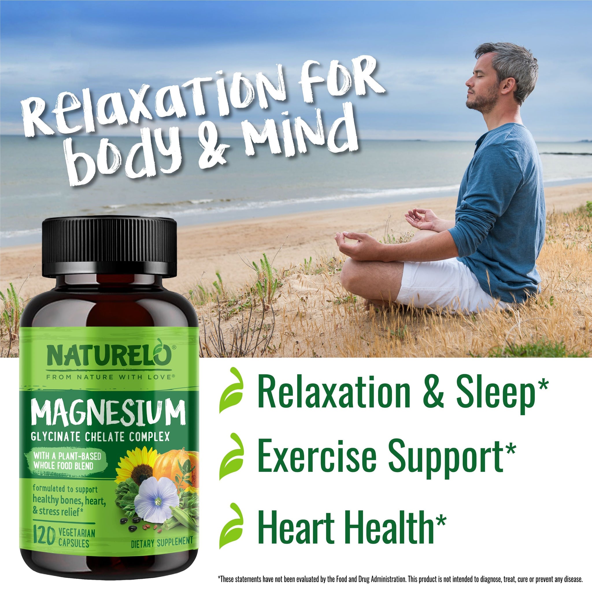 Magnesium Glycinate Chelate Complex | Vegan Magnesium Supplements ...
