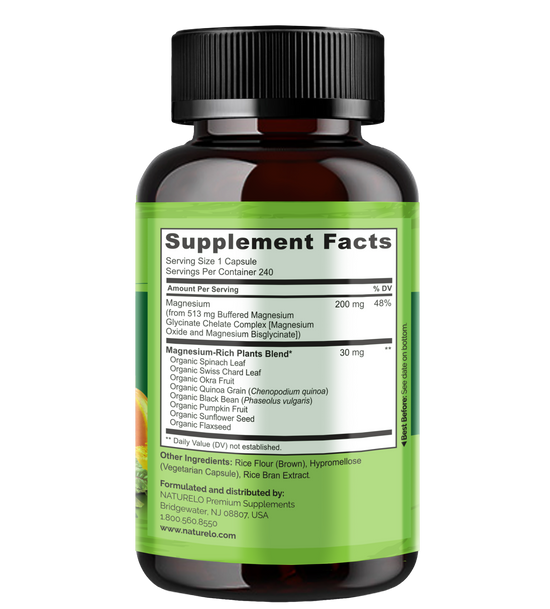 Magnesium Glycinate Chelate Complex | Vegan Magnesium Supplements ...