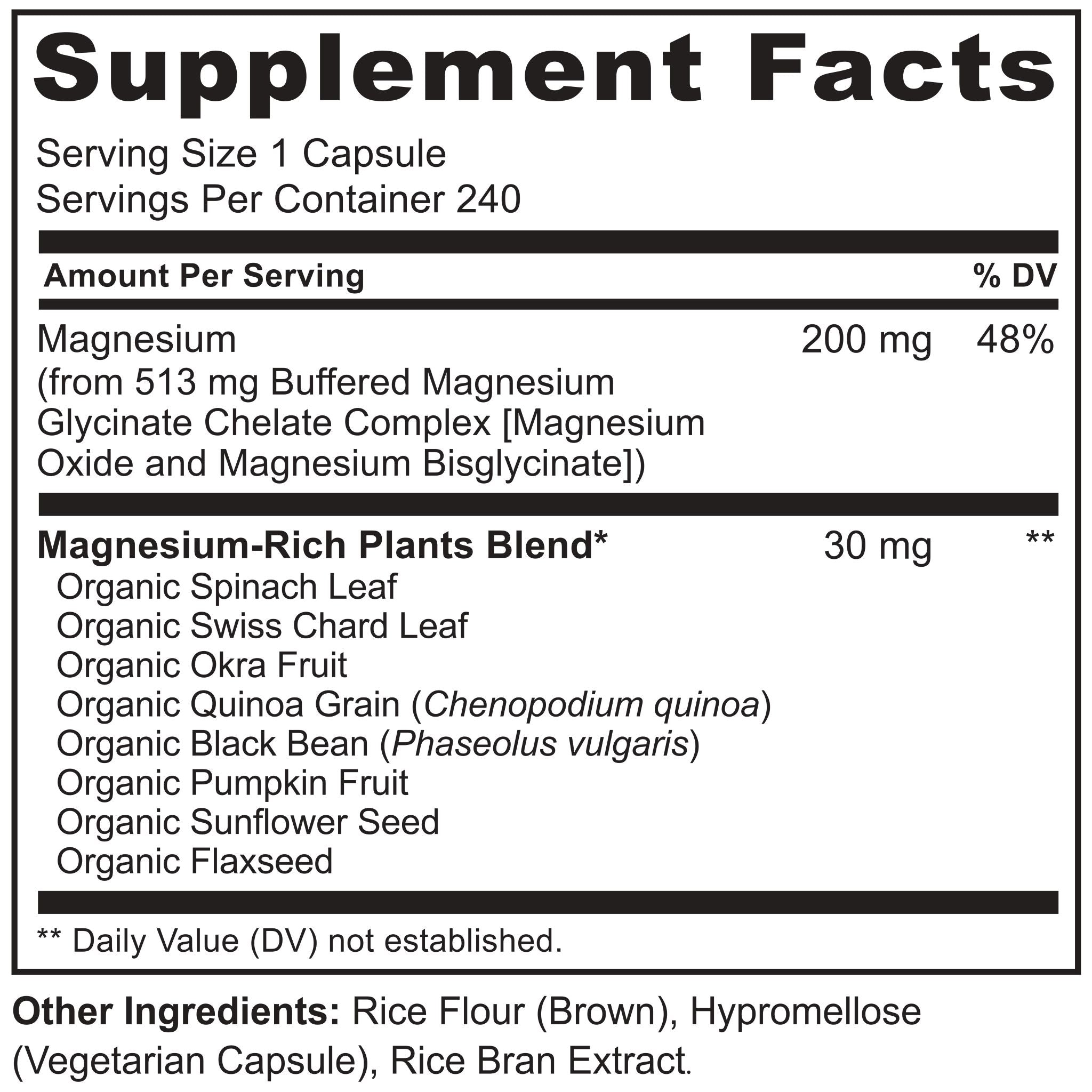 Magnesium Glycinate Chelate Complex | Vegan Magnesium Supplements ...