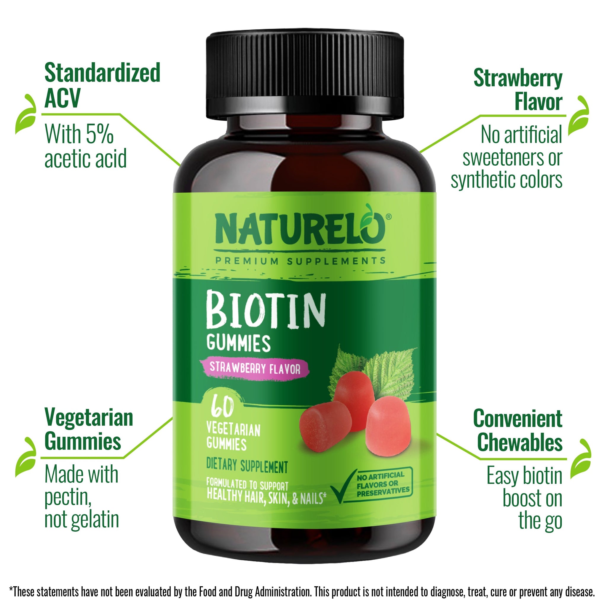 Biotin Gummies | Purchase Vegan Friendly Biotin Supplements From ...